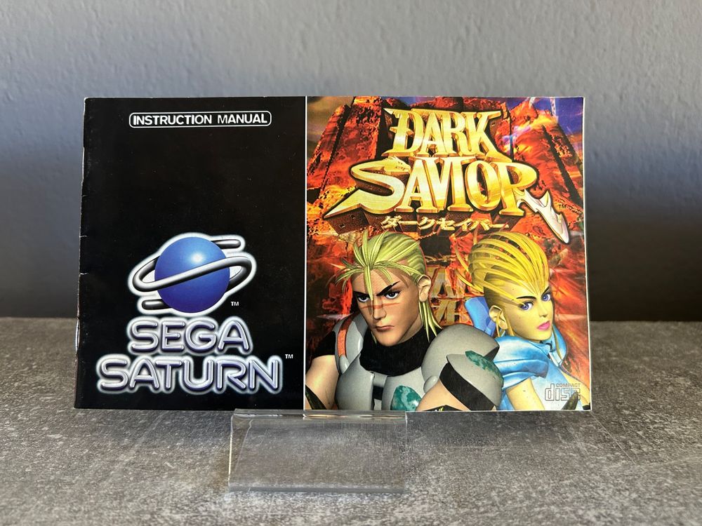 Dark Savior PAL Sega Saturn - Manual Only Price (Gebraucht) in Oberglatt ZH für CHF 22.25 – mit ...