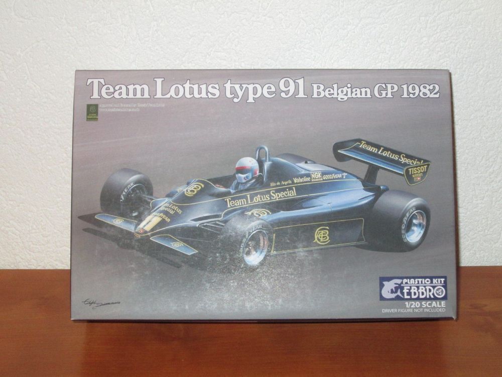Ebbro kit Lotus type 91 Belgian GP 1982 | Kaufen auf Ricardo