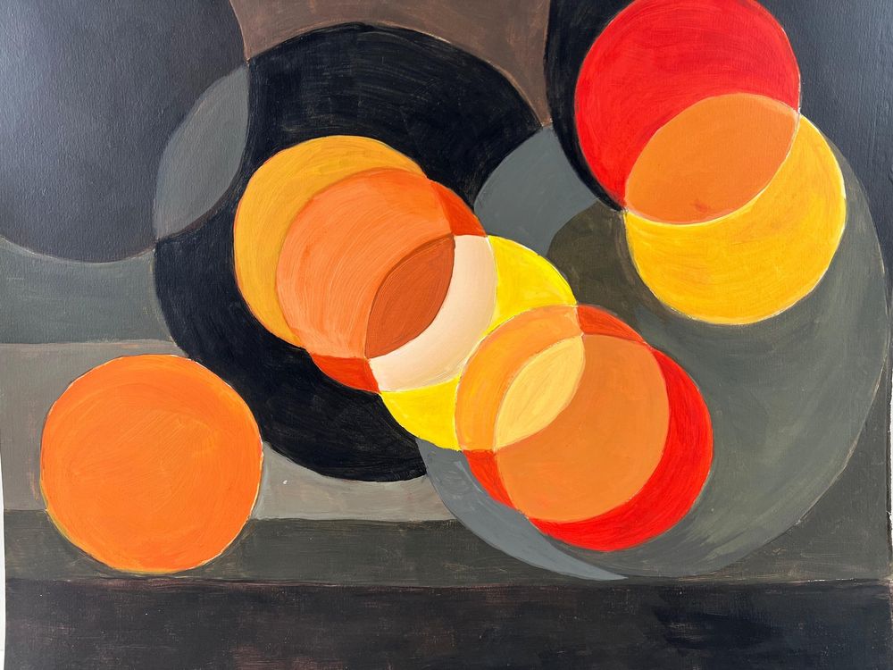 Abstrakte Gemälde Signiert. (Gebraucht) in Neuhausen am Rheinfall für CHF 5 – mit Lieferung auf ...