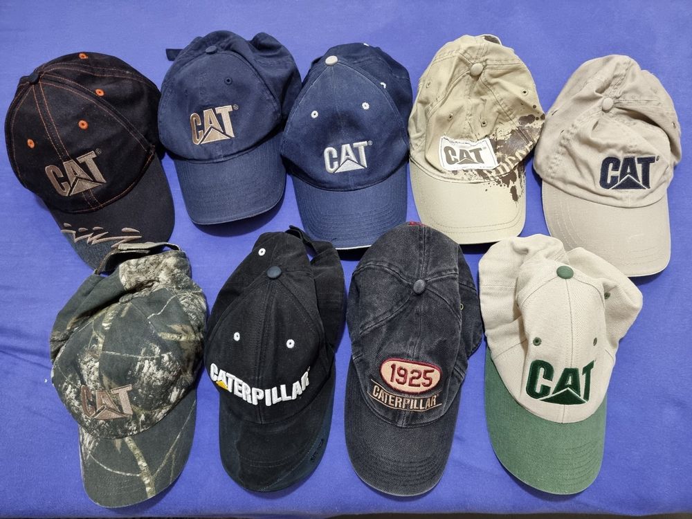 9 x Basball Cap Schildmütze Mütze original CAT Caterpillar | Kaufen auf ...