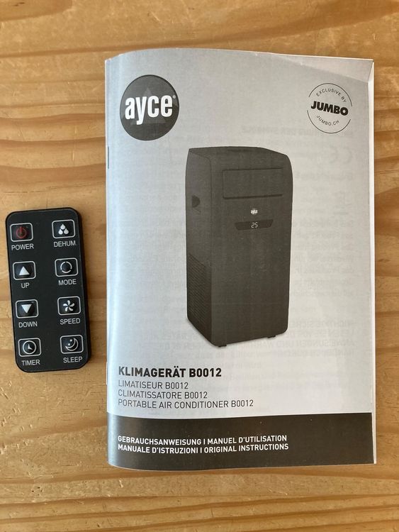 Klimagerät B0012 ayce von Jumbo (Gebraucht) in Kilchberg ZH für CHF 80 ...
