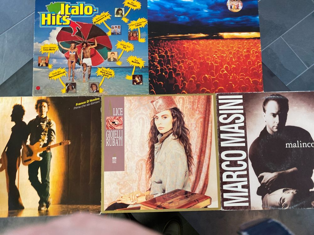 LP-Samml Buchs. *I* // Italienisch ( ALICE/MASINI/PAOLO etc) (Gebraucht ...