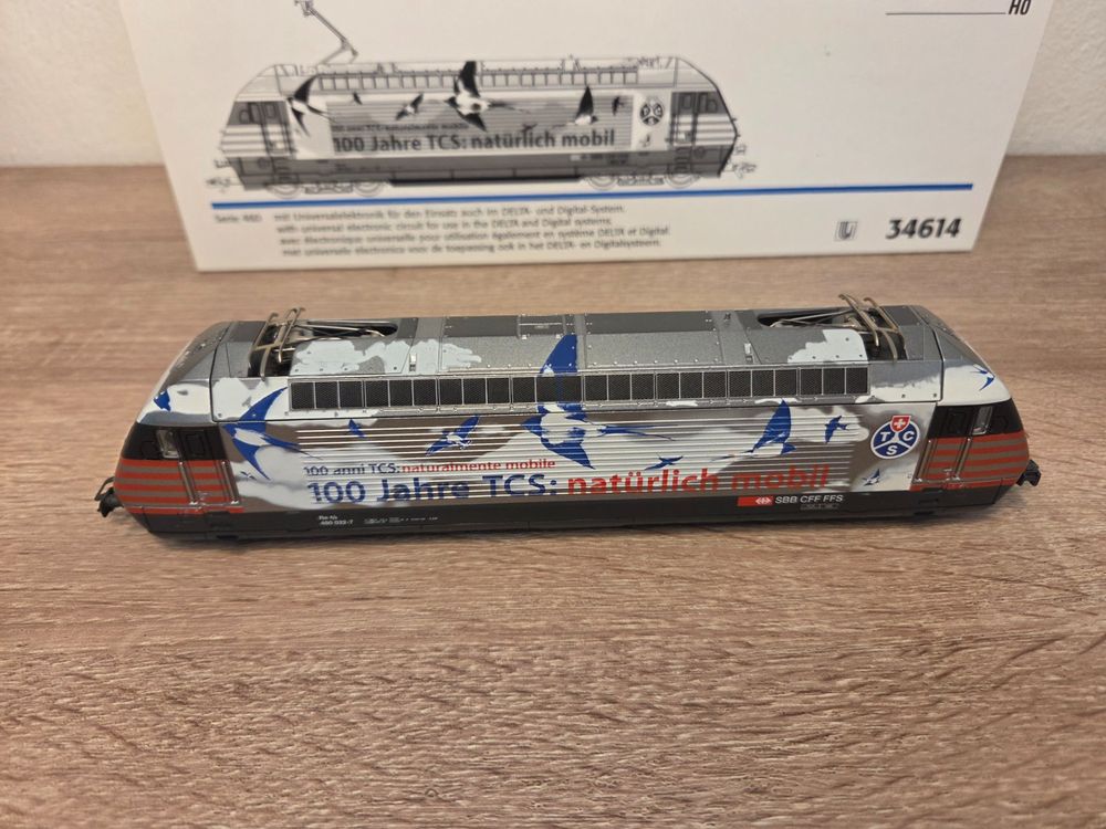 Märklin 34614 E-Lok Re 460 TCS SBB Digital H0 (Neuf avec emballage d ...