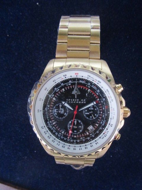 Sammleruhr: SPIRIT OF CONCORDE - goldfarben | Kaufen auf Ricardo