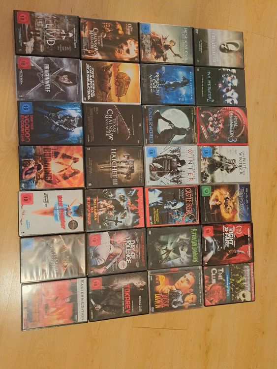 DVD Sammlung Horror/Splatter (Gebraucht) in Oberuzwil für CHF 20 – nur ...