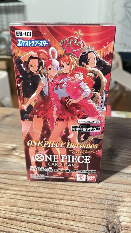 One Piece EB03 Card Game Heroines Edition Booster Box (Neu und ...