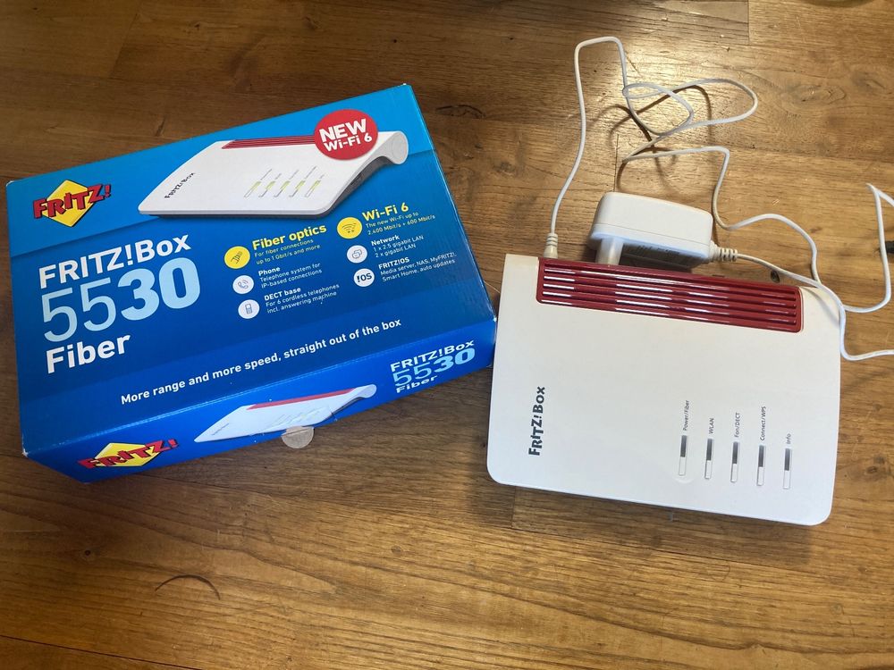 FRITZ!Box 5530 Fiber (Gebraucht) in Basel für CHF 55 – mit Lieferung ...