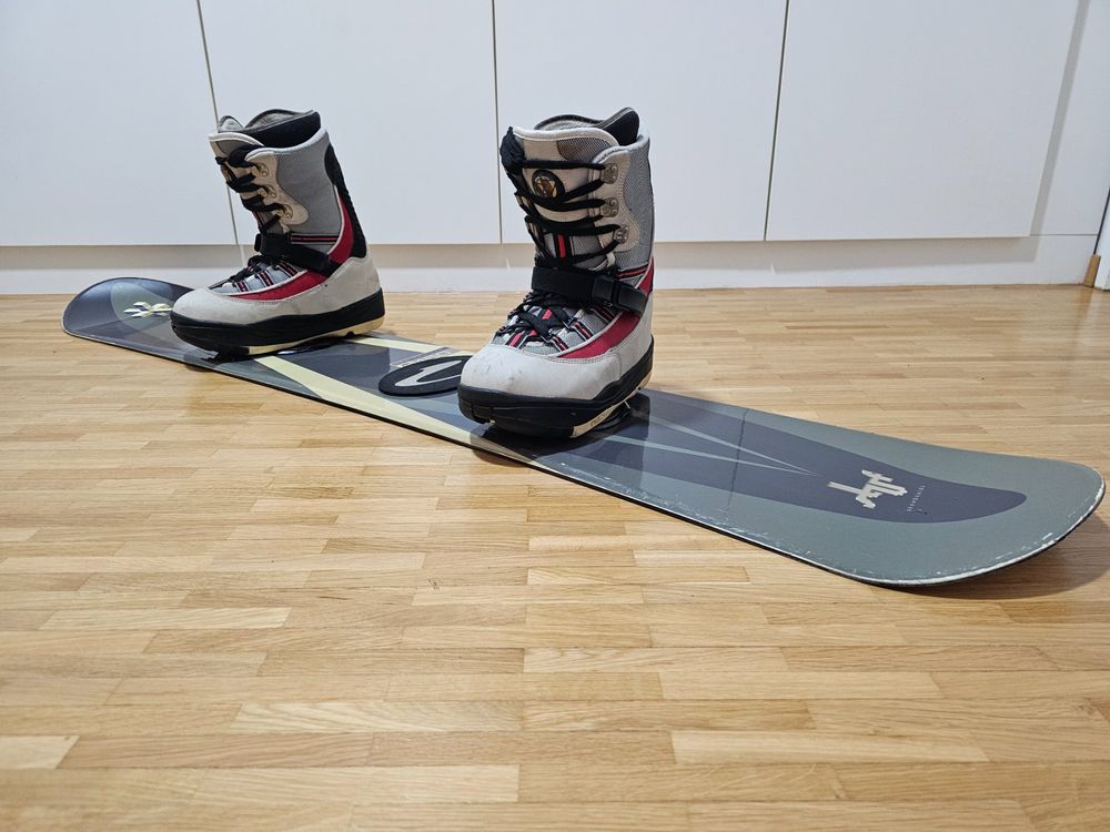 STUF NEW CRUISER 150, K2 CLICKER Bindung + DEE LUXE BOOTS 42 (Gebraucht ...