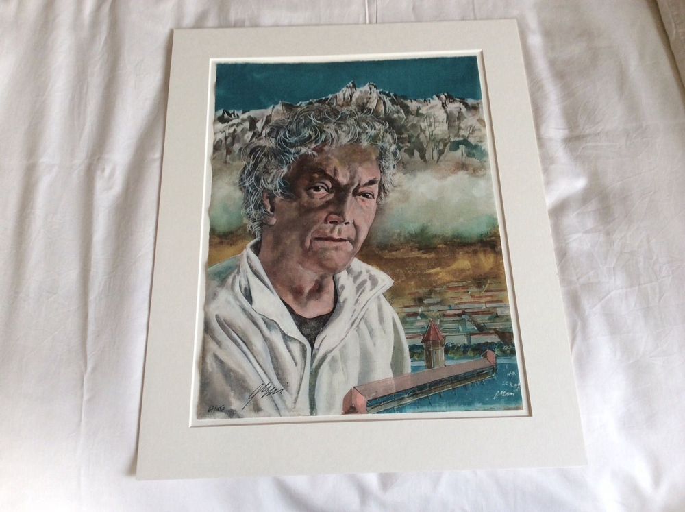 Hans Erni Litho Selbstbildnis (Gebraucht) in Luzern für CHF 99 – mit Lieferung auf Ricardo kaufen