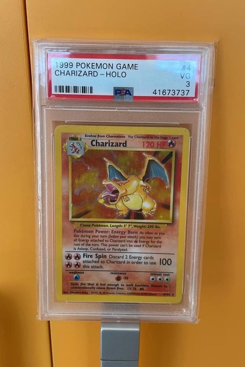 Charizard Base Set 1999 (PSA) | Acheter sur Ricardo