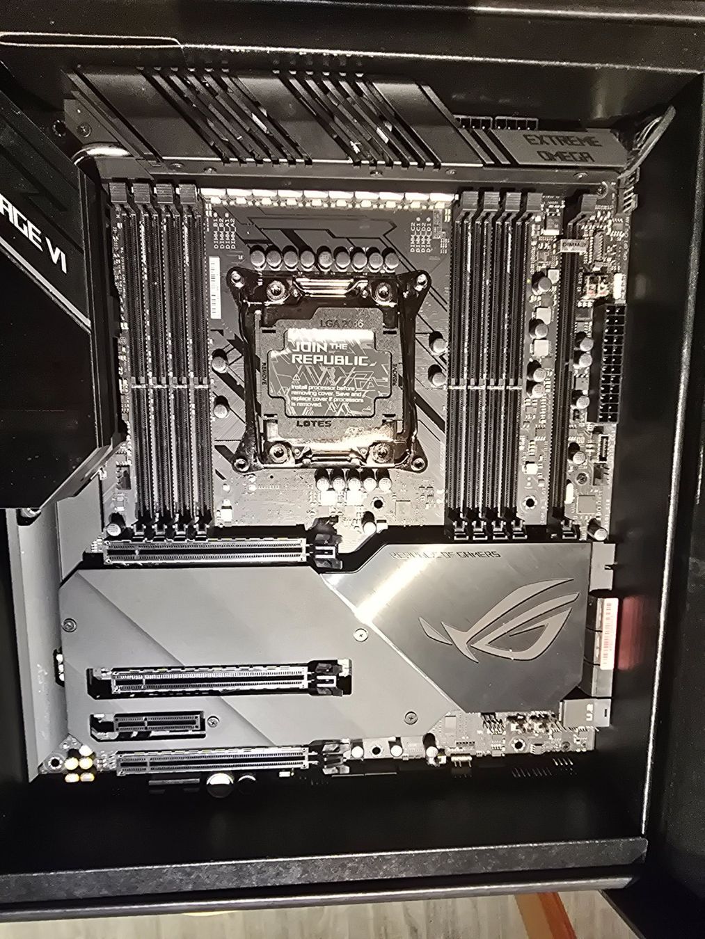 ROG RAMPAGE VI EXTREME OMEGA Intel X299 E-ATX LGA 2066 (Gebraucht) in ...