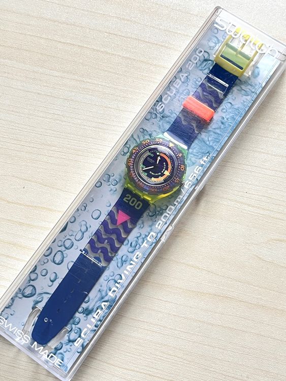 Swatch Scuba 200 Taucheruhr, Vintage Sammlerstück! (Gebraucht) in ...