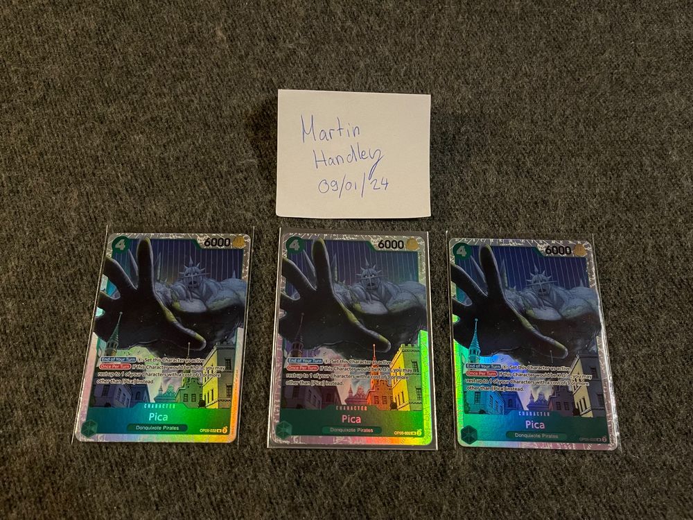 One piece TCG - OP05-032 Pica SR (3x) | Kaufen auf Ricardo