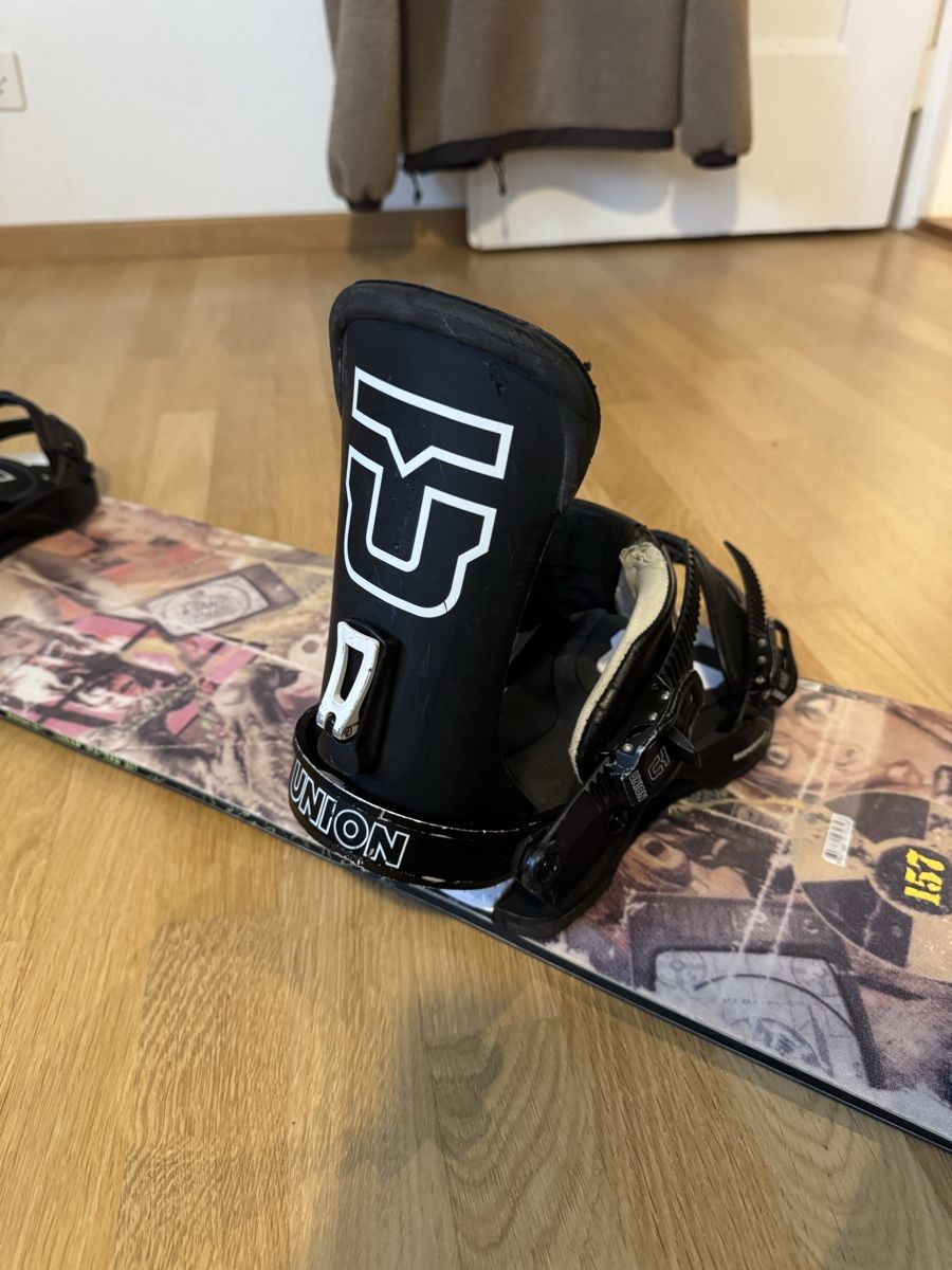 Rossignol Jibsaw MagTek Snowboard 157cm mit Union Bindung (Gebraucht ...