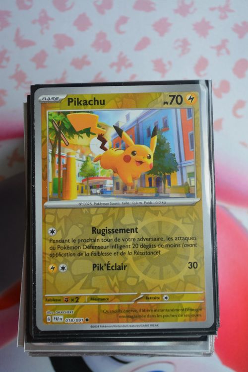 Pikachu Reverse - Pokemon TCG Francais Carte | Kaufen auf Ricardo