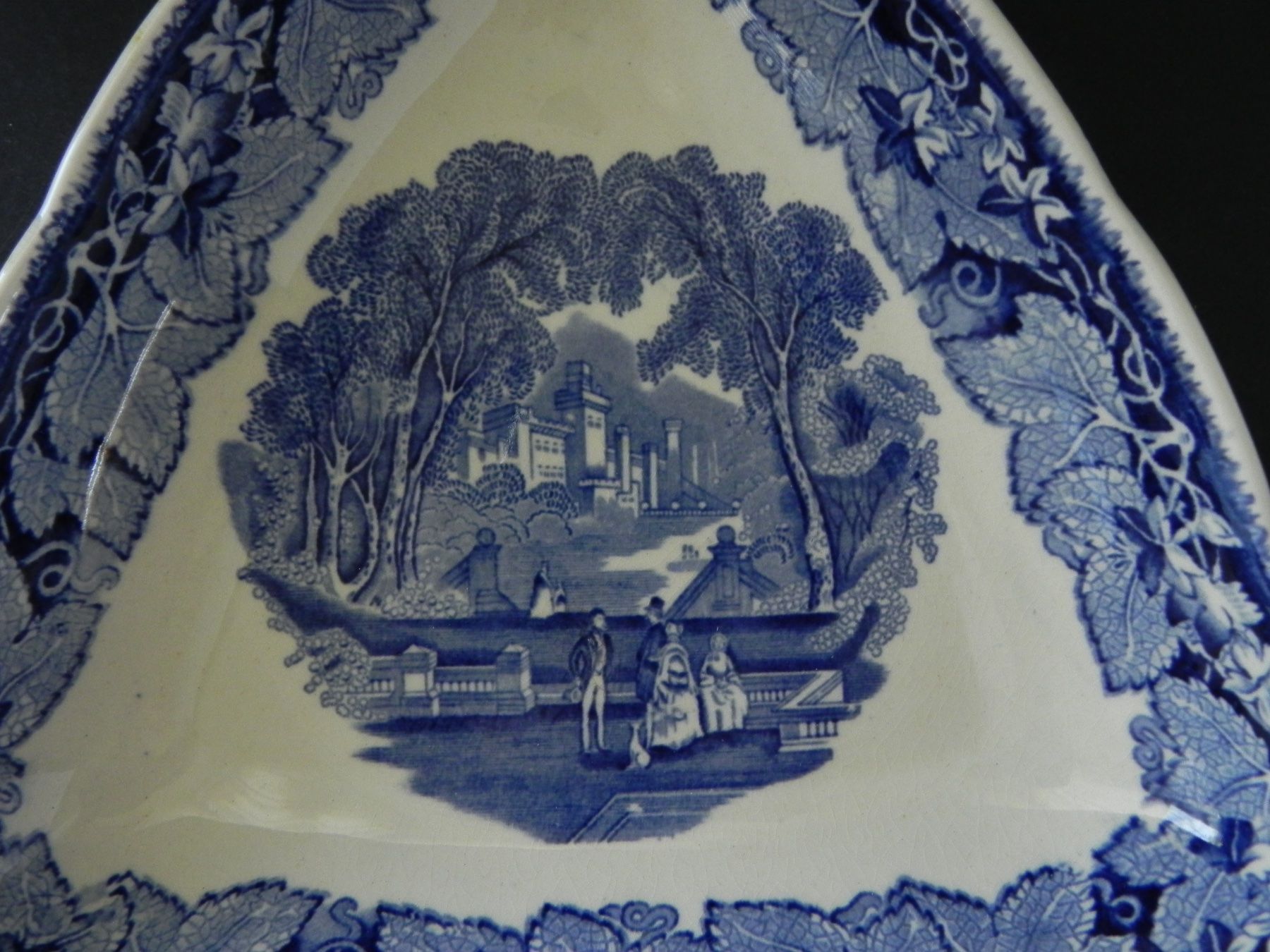 Spezielle Schale * VISTA BLUE * von MASONS - England (Gebraucht) in ...