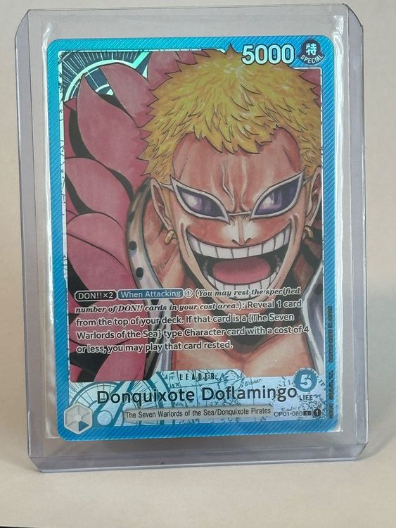 Donquixote Doflamingo OP01-060 V.2 – One Piece TCG – NM (Gebraucht) in ...