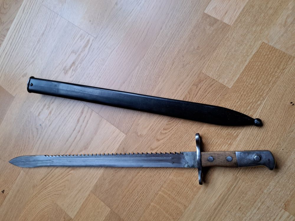 Faschinenmesser 1932 Schweizer Armee (Gebraucht) in Schwarzenbach SG für CHF 96 – nur Abholung ...