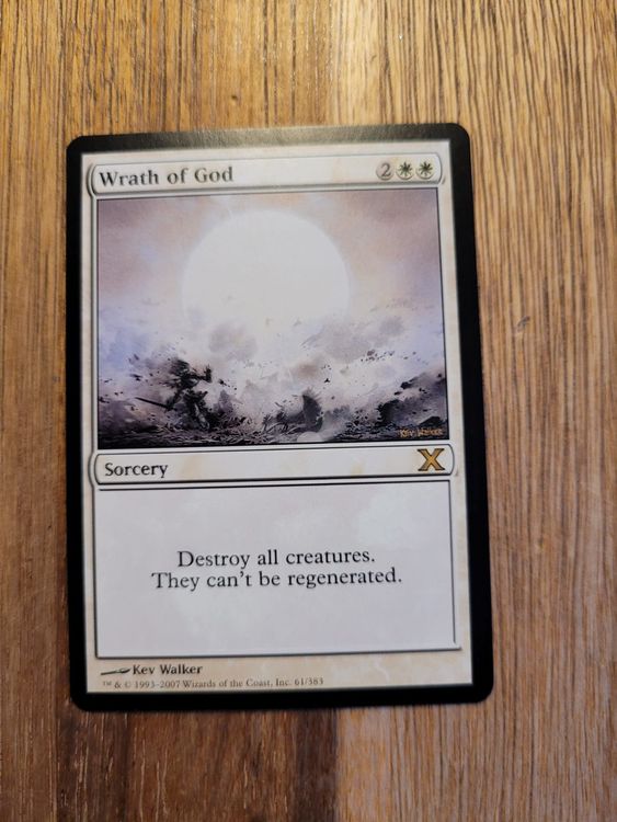 MTG Karte - Wrath of God (ENG) - 10th Edition (Gebraucht) in Brunnen ...