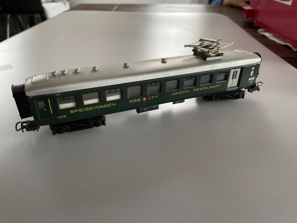 Märklin 4016 Speisewagen SBB (Gebraucht) in Kriens für CHF 30 – mit Lieferung auf Ricardo kaufen