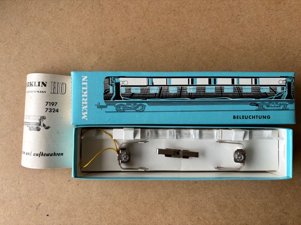 Marklin 7197 Innenbeleuchtungen (Neu und originalverpackt) in Hauterive NE für CHF 10 – mit ...