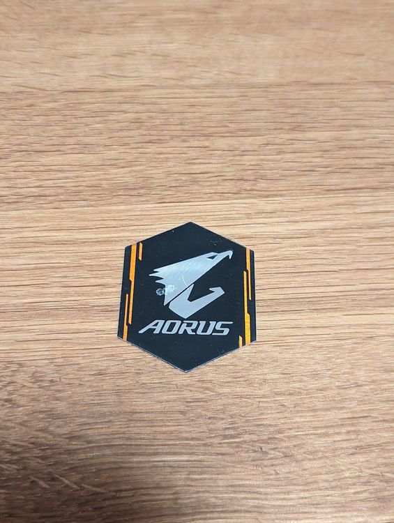 Gigabyte Aorus Sticker/Aufkleber (Neu (gemäss Beschreibung)) in Abtwil ...
