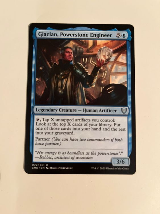 1 x Glacian, Powerstone Engineer MtG Magic | Kaufen auf Ricardo
