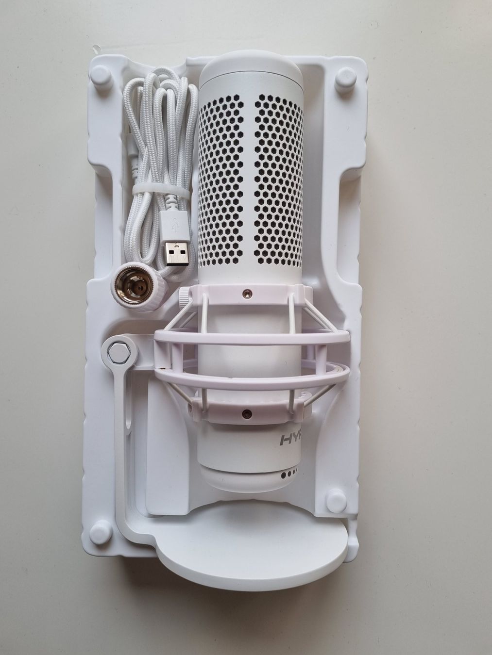 HyperX QuadCast S – USB Gaming Mikrofon (RGB) -guter Zustand (Neu ...