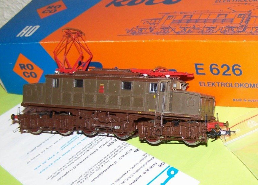 Roco H0 43501: FS Ellok E 626 049, 2. Vorbildserie (Neu (gemäss ...