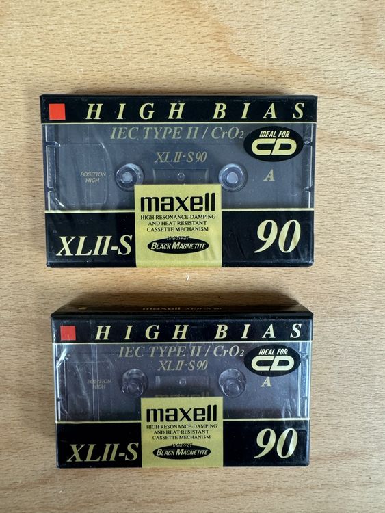 2 Maxell XLII-S 90 Audio Kassetten Neu & OVP | Kaufen auf Ricardo