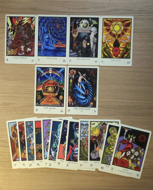 Tabula Mundi Tarot Colores Arcus II LARGE & Buch (Gebraucht) in Nuglar ...