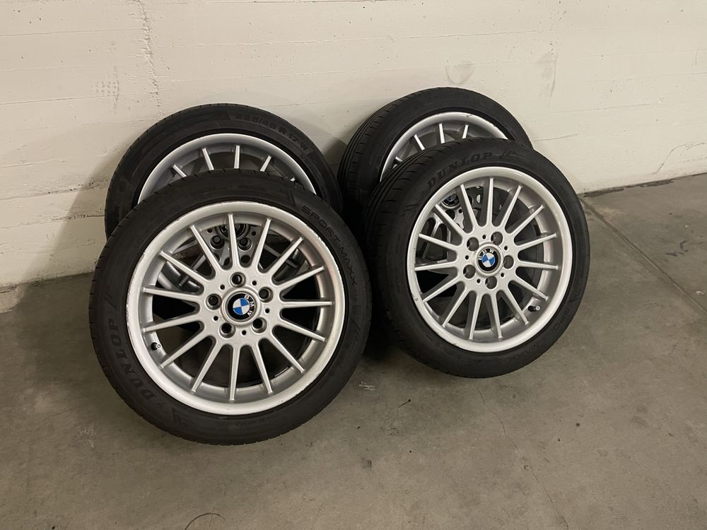 4 BMW Alufelgen Styling 32 17 Zoll 8x17 ET34 (Gebraucht) in Zürich für ...