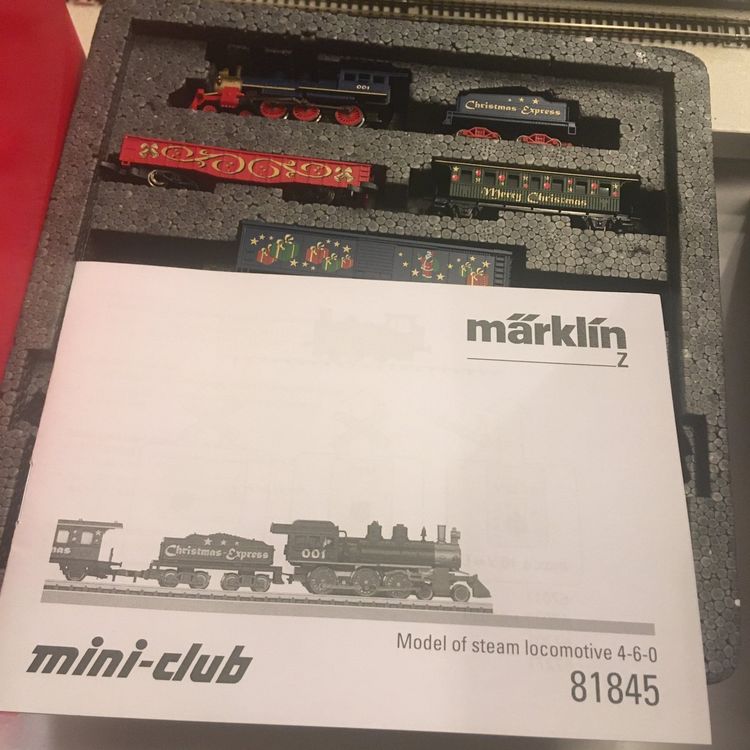 Märklin 81845 Kit de départ de Noël Z (Neu und originalverpackt) in für ...