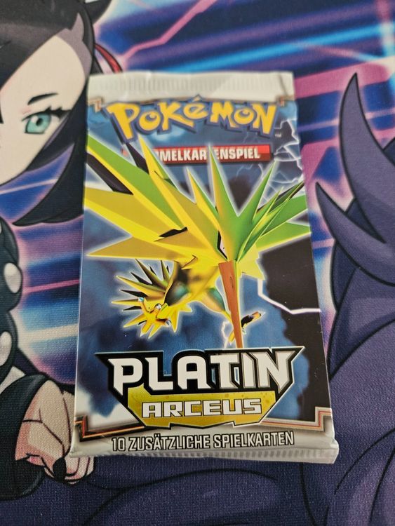 Pokemon - Booster - Platin Arceus - Zapdos - OVP - DE (Neu und originalverpackt) in Jonen für ...
