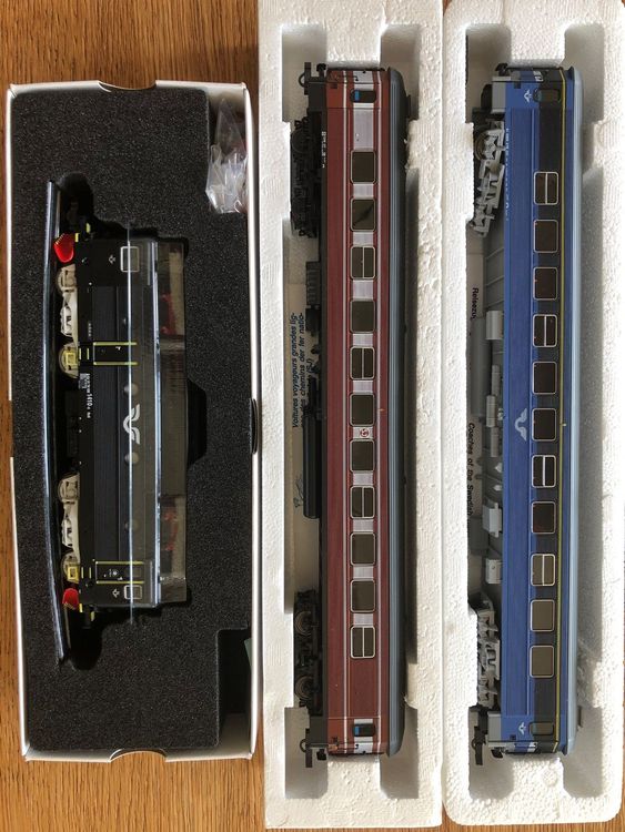 H0 Roco SJ Rc6 DCC Lok mit Wagen (Gebraucht) in Stettlen für CHF 280 ...