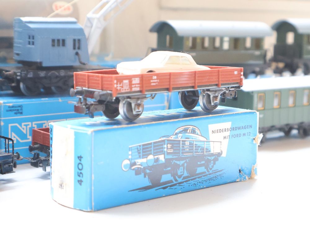 Märklin Autowagen Rarität 4504 - 10 x Wagen H0 - Set H0 (Gebraucht) in ...