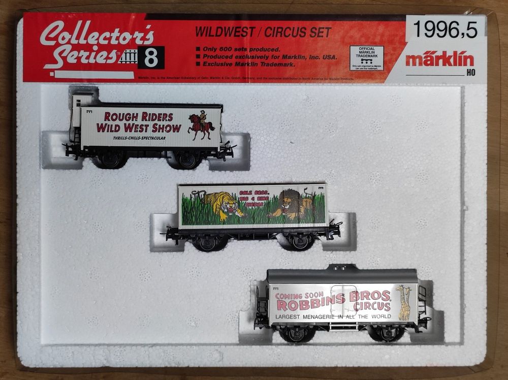 Märklin 1996,5 USA Circus Set TOP (Neu (gemäss Beschreibung)) in Castel ...
