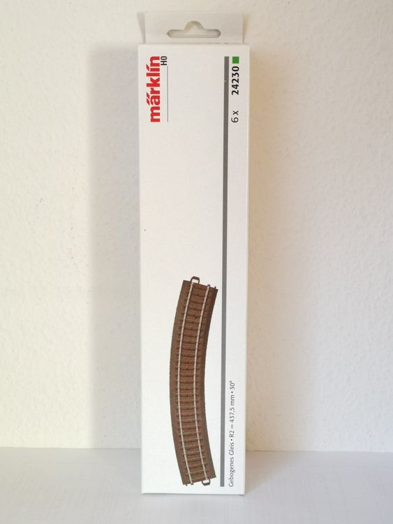 Märklin H0 24230 Gebogenes Gleis (Neu (gemäss Beschreibung)) in Allschwil für CHF 18.9 – mit ...