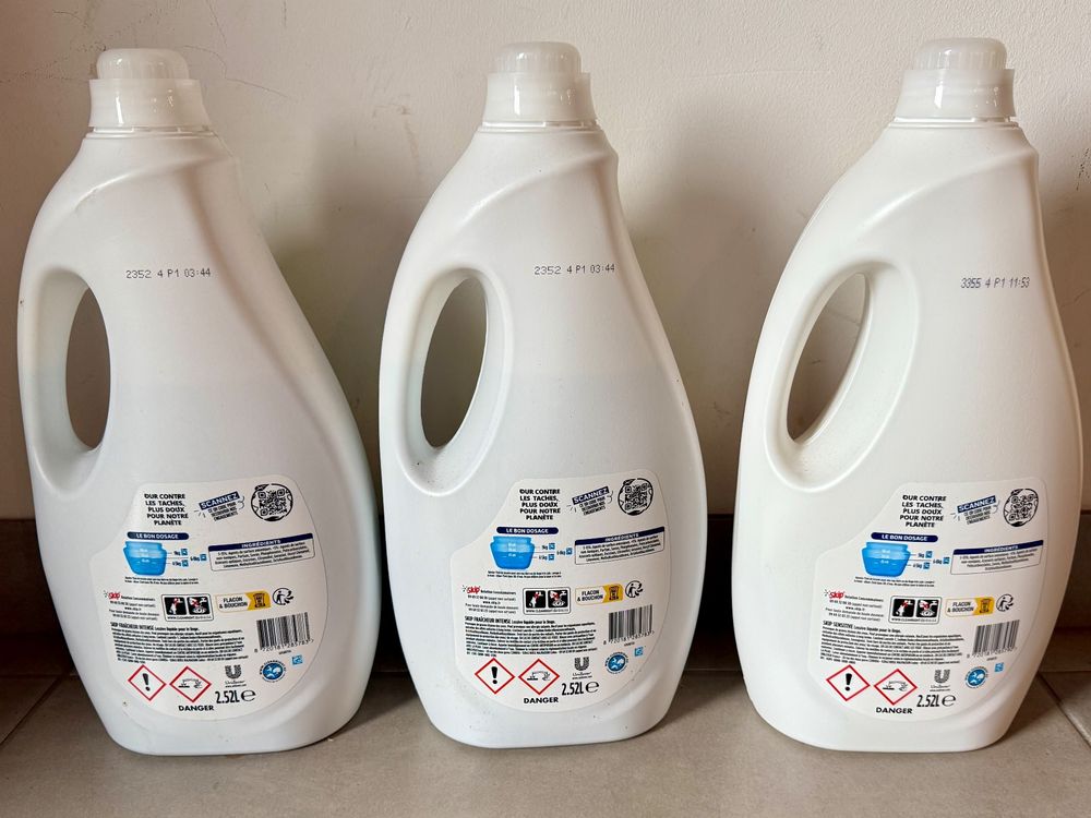 3 Lessive Skip - Grand Format - 56 Doses - 2,52 litres (Neuf avec ...