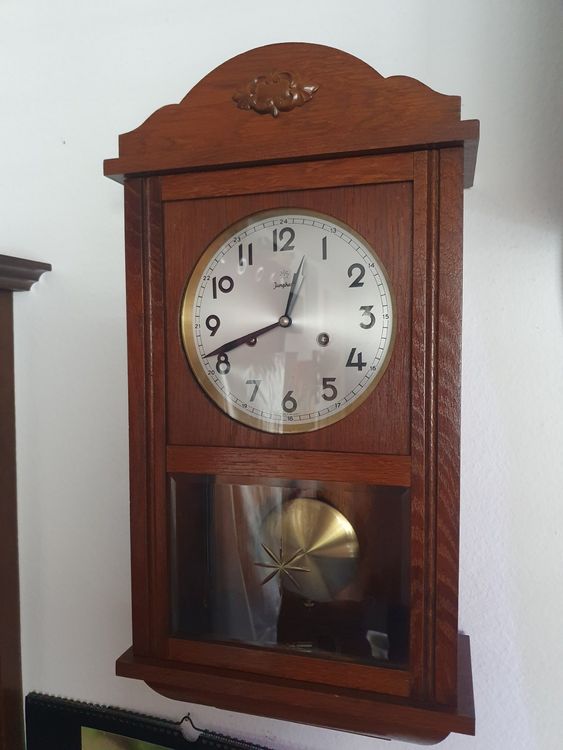 schöne Pendeluhr / Wanduhr von Junghans - Germany (Gebraucht) in ...