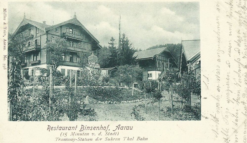 AK AARAU RESTAURANT BINSENHOF 1901 | Kaufen auf Ricardo