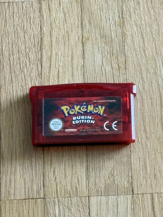 Pokemon Rubin Edition - Game Boy Advance (Gebraucht) in basel für CHF ...