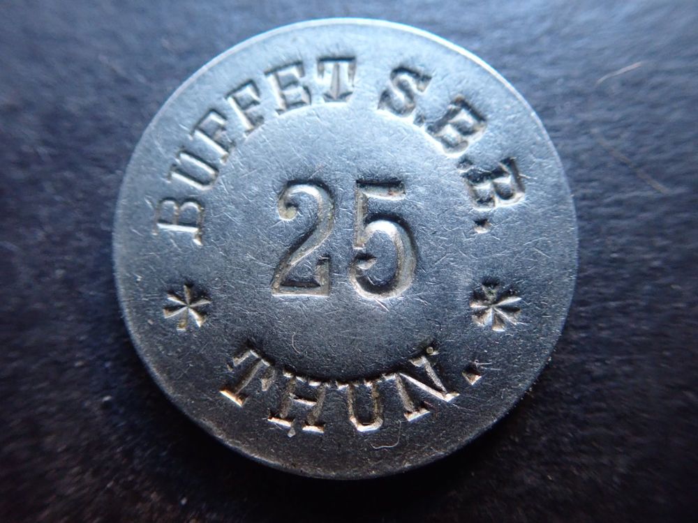 Jeton Buffet SBB Thun 25 Rappen ab 1.- | Kaufen auf Ricardo