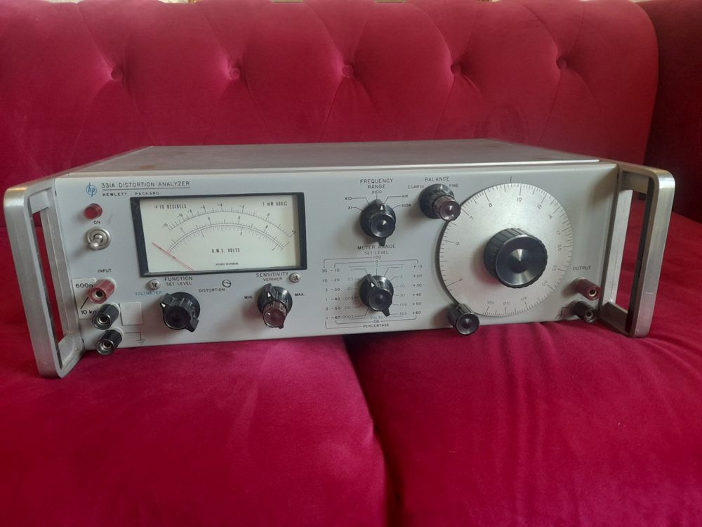 HP 331A Distortion Analyzer Elektronik Messgerät | Kaufen auf Ricardo