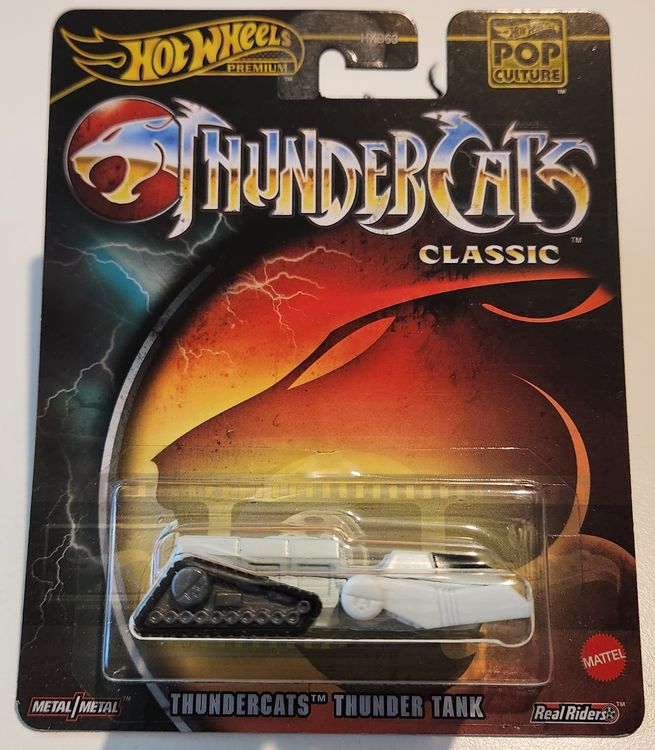 HOT WHEELS PREMIUM REAL RIDERS THUNDERCATS THUNDER TANK | Kaufen auf ...