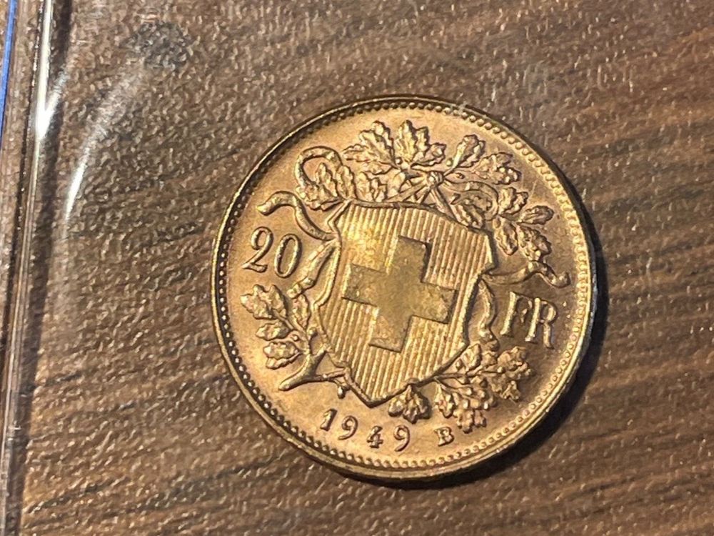 Goldvreneli | 1949 | 20 Fr. | Kaufen auf Ricardo