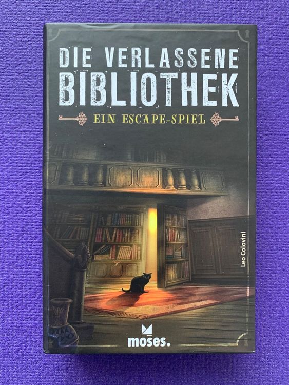 Escape Game von moses - Die verlassene Bibliothek | Kaufen auf Ricardo