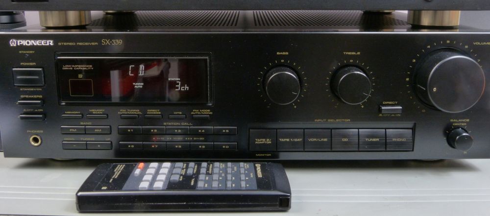 Pioneer SX-339 Stereo Receiver 2/4/8 Ohm: 120/110/80 Watt (Gebraucht) in Rheineck für CHF 85 ...
