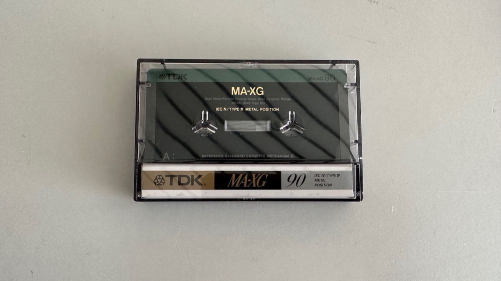 TDK MA-XG 90 Metal Position Type IV Kassette Metal Casing (Gebraucht) in Rickenbach SZ für CHF ...