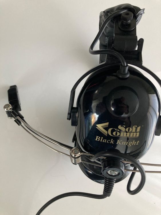 Flugfunk Headset SoftComm C-50 Black Knight (Gebraucht) in Cham für CHF 28 – mit Lieferung auf ...